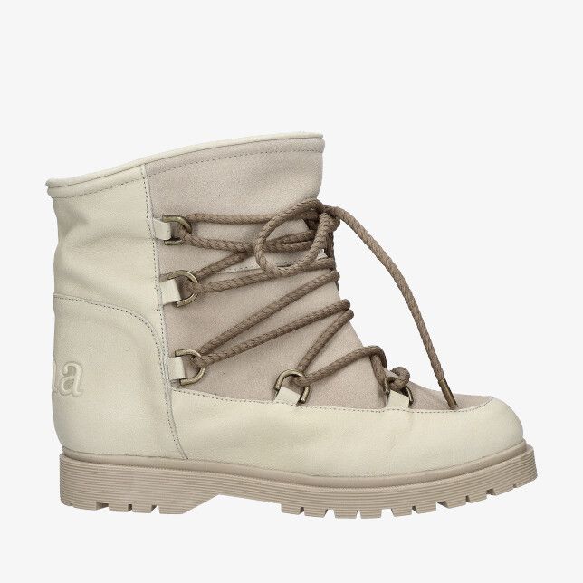 Cha-Label TIBET CREAM - Boots Beige - MisterMadame