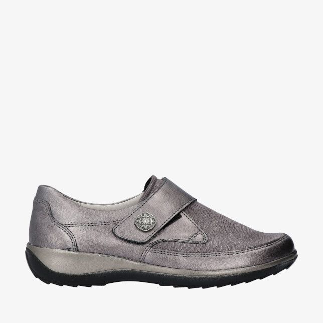 Stuppy 9917 647 010 - Klittenbandschoenen wijdte H Brons - MisterMadame